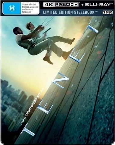 Tenet (M) 2020 4K UHD+BR Steelbook - CeX (AU): - Buy, Sell, Donate